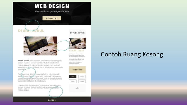 Prinsip Dasar WebSite dalam Mendesain Web | PPSX