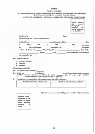 Issued by: Chief Medical Officer (CMO), District Medical Board, or a ...