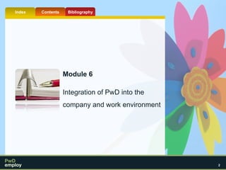 PwD Module 6 UK | PPT