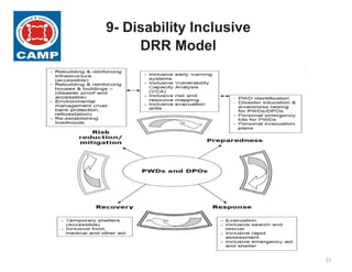 Mainstreaming PwDs into Disaster Risk Reduction | PDF