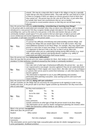 Pwd screening form with guidelines for completion | PDF