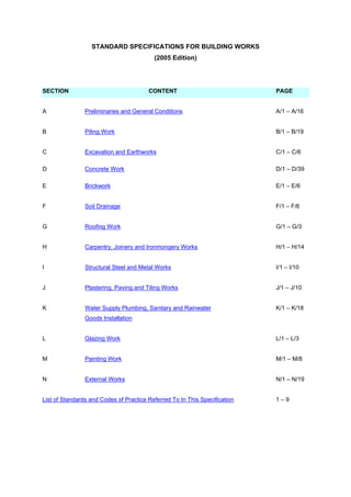 STANDARD SPECIFICATIONS FOR BUILDING WORKS.pdf