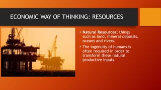 Economic Way of Thinking | PPTX