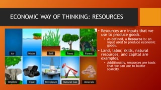 Economic Way of Thinking | PPTX