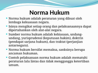 Penerapan Norma DAN ATURAN DI INDONESIA.pptx