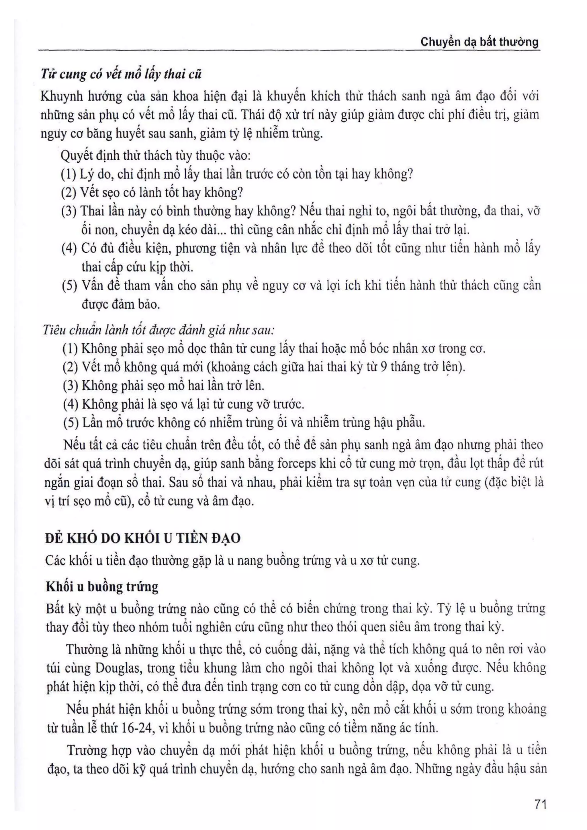 CHUYỂN DẠ BẤT THƯỜNG | PDF