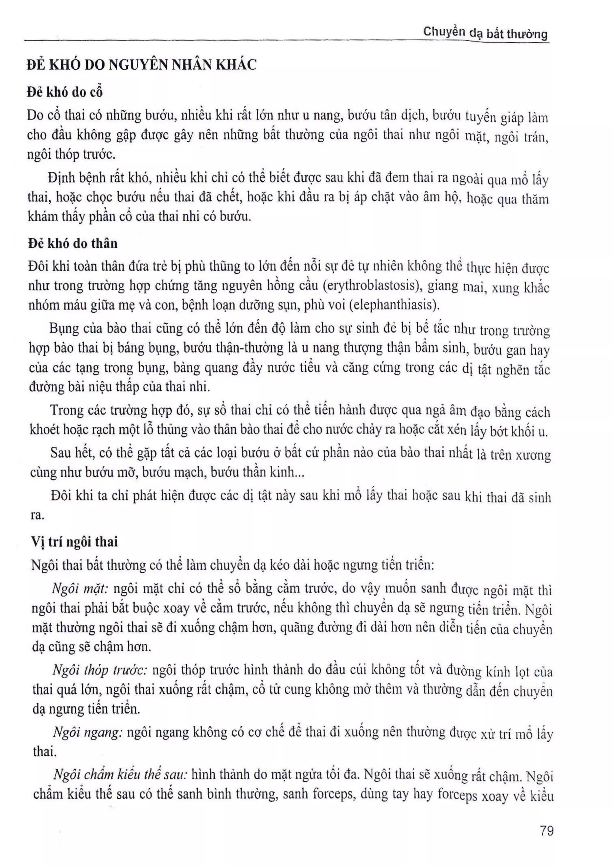 CHUYỂN DẠ BẤT THƯỜNG | PDF