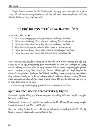 CHUYỂN DẠ BẤT THƯỜNG | PDF