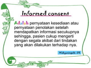 Pw informed consent | PPT