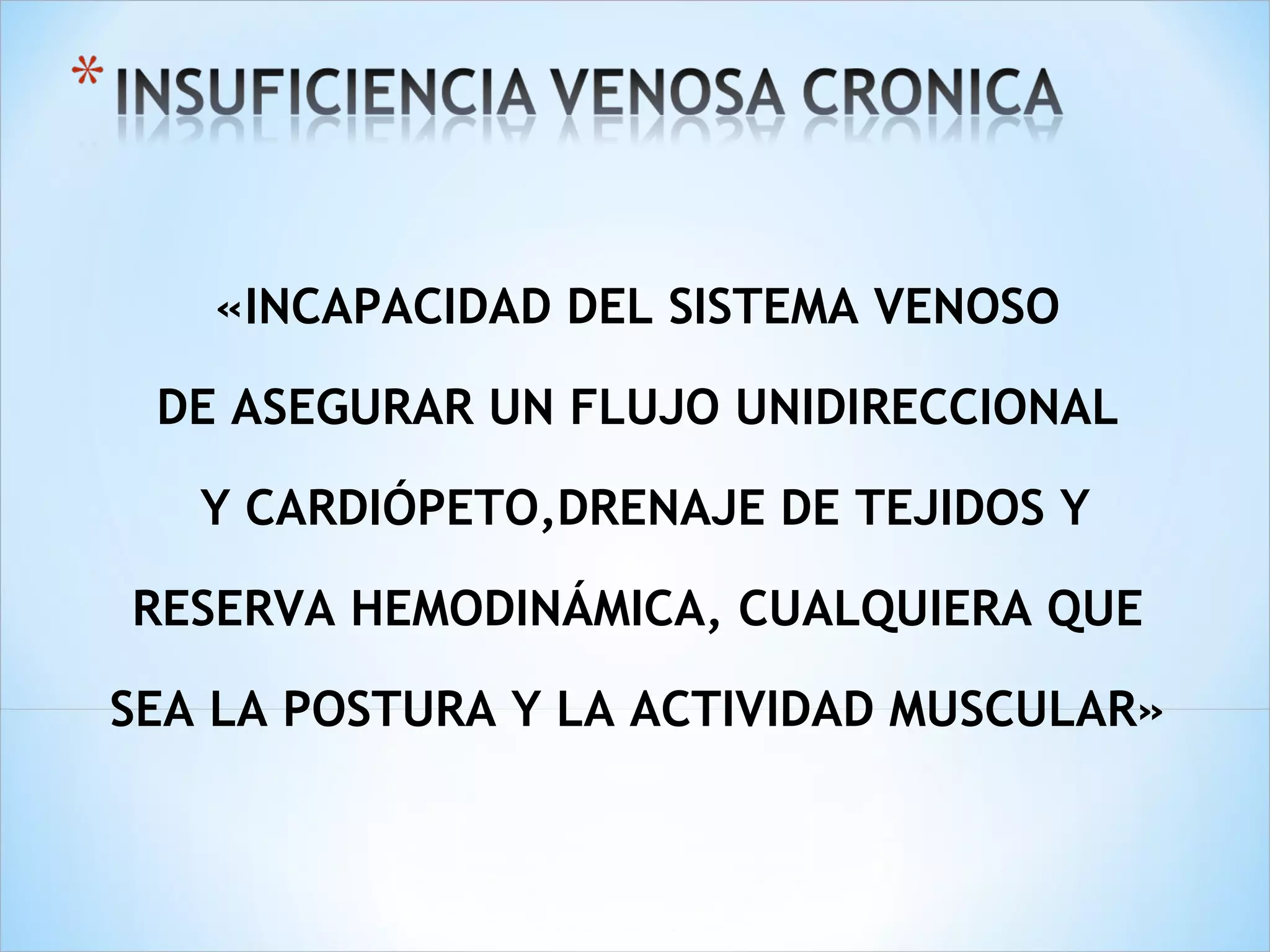 (2013-10-03) Urgencias en la insuficiencia venosa (PTT) | PPT