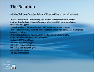 What is Primary Water? | PPTX | Chemistry | Science