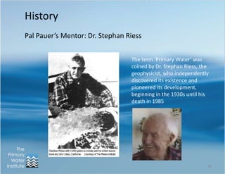 What is Primary Water? | PPTX | Chemistry | Science