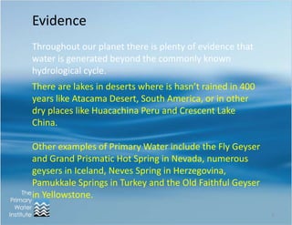 What is Primary Water? | PPTX