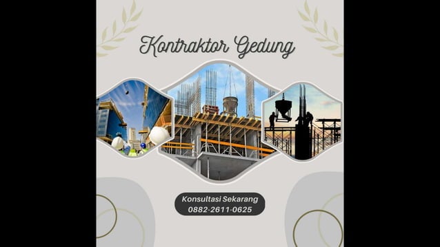 0882-2611-0625, Kontraktor gedung kolam renang | PPTX