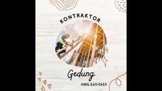 0882-2611-0625, Kontraktor istana | PPTX