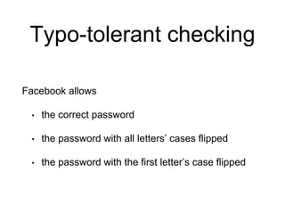 pASSWORD tYPOS and How to Correct Them Securely | PPTX | Internet ...