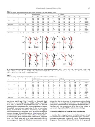 PWM-Switching pattern-based diagnosis scheme for single and multiple open-switch damages in VSI ...