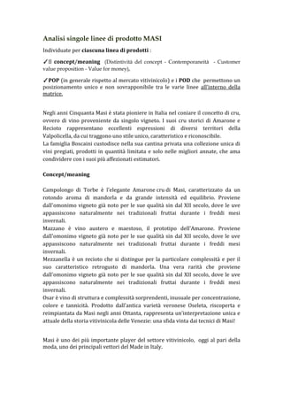 Pw masi agricola | DOCX | Alcoholic Beverages | Food & Drink