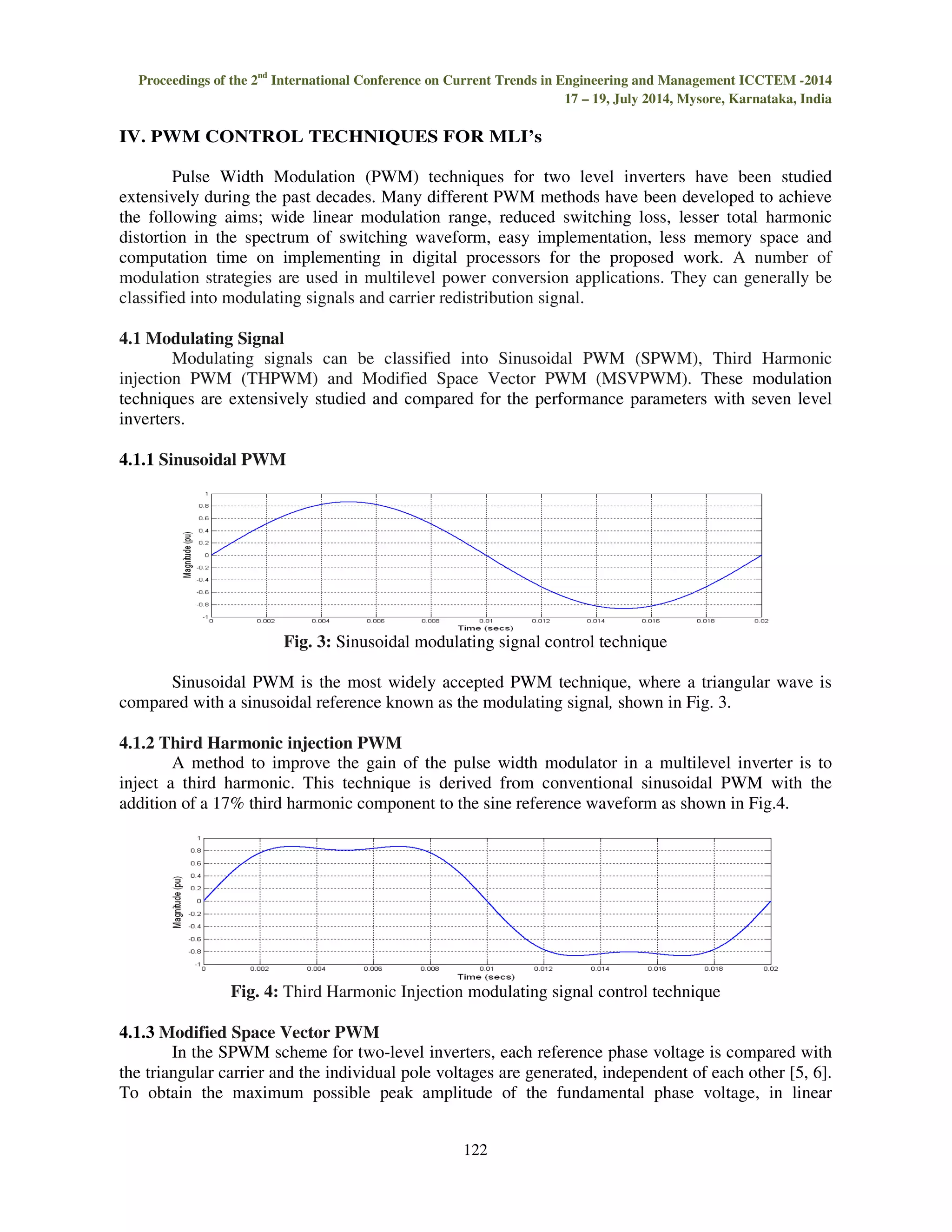Pwm control strategies for multilevel inverters based on carrier redistribution technique | PDF