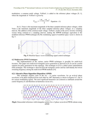 Pwm control strategies for multilevel inverters based on carrier redistribution technique | PDF