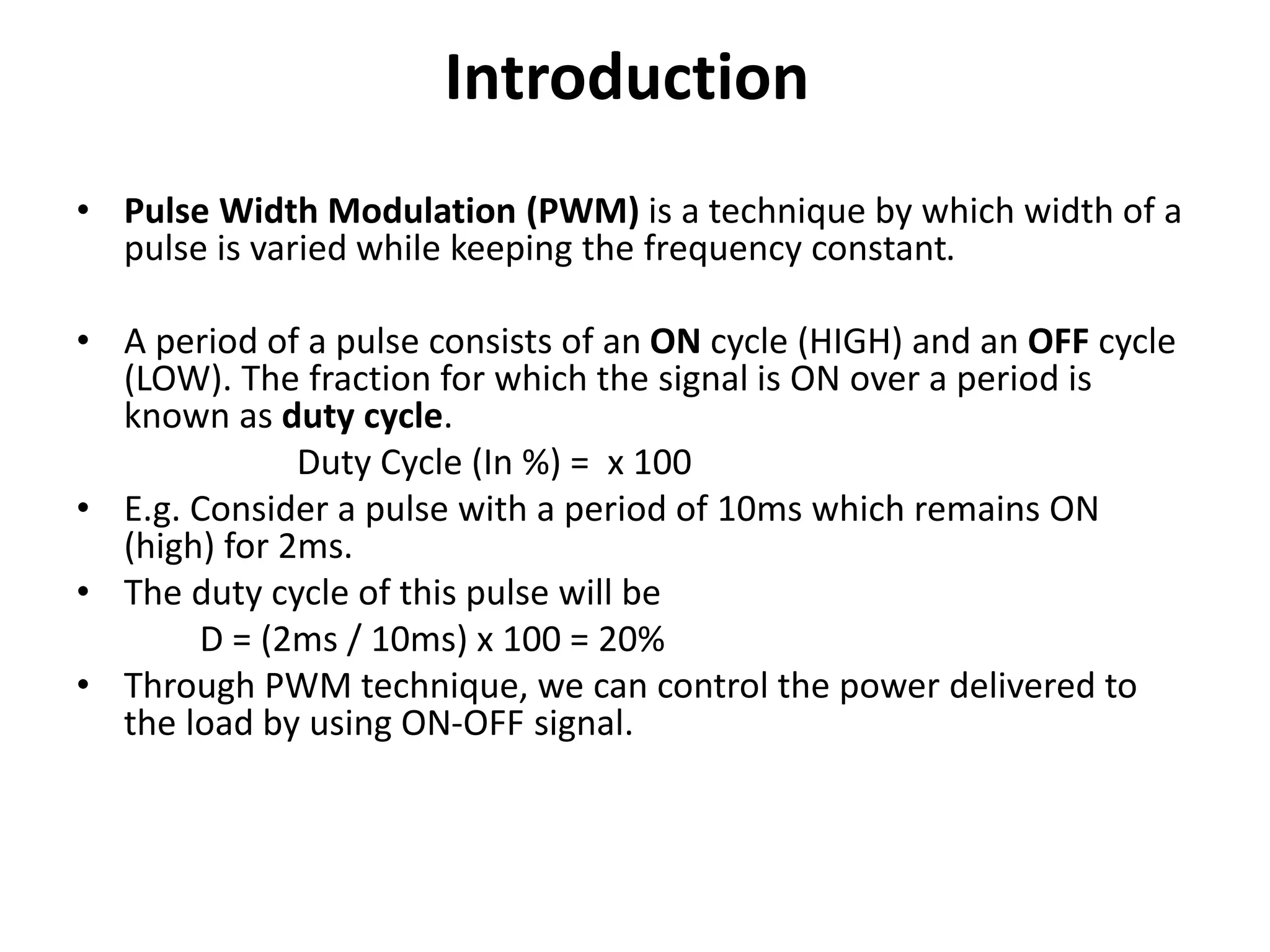 Pwm In Arm Lpc2148pptx