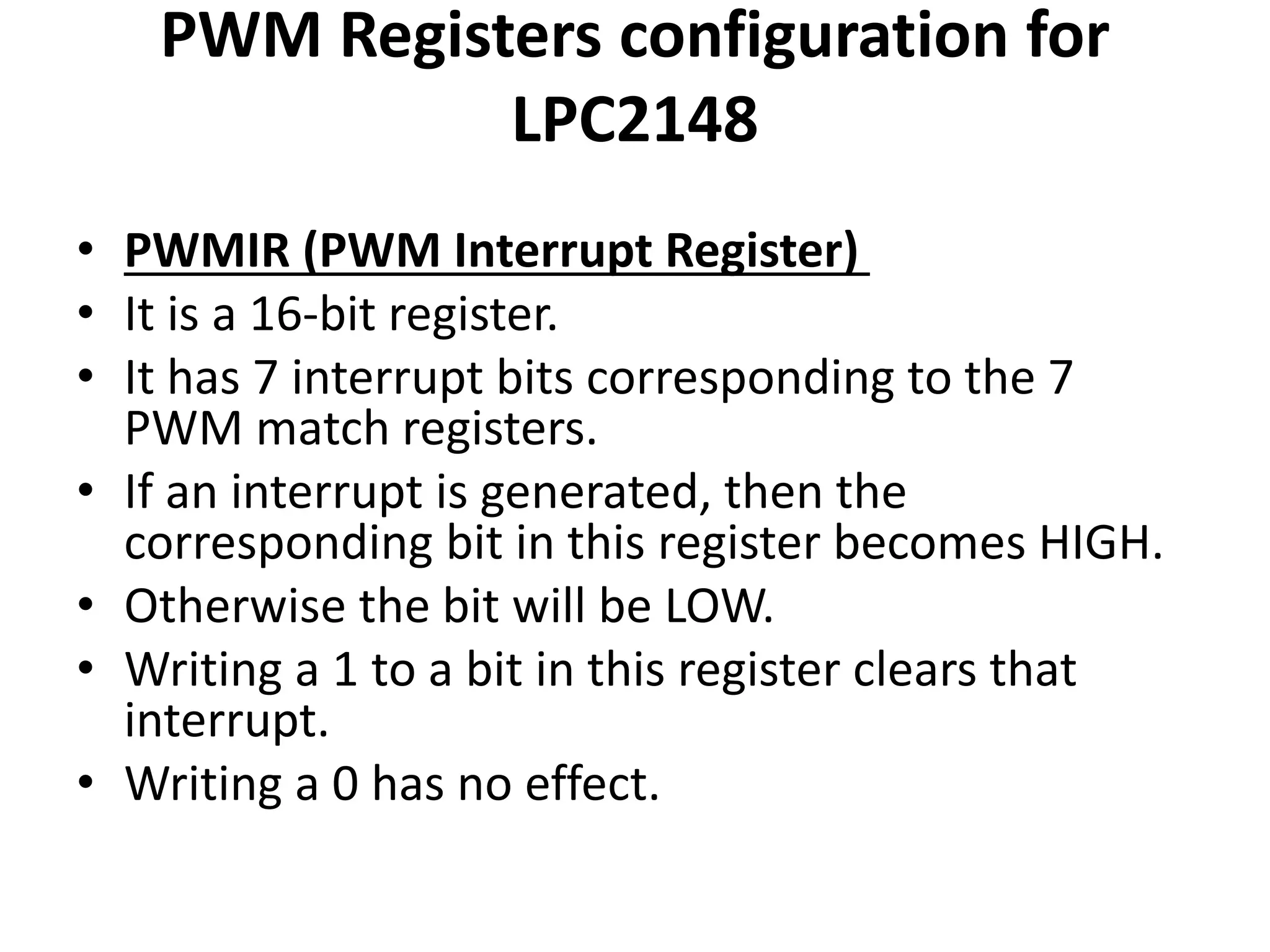 Pwm In Arm Lpc2148pptx 