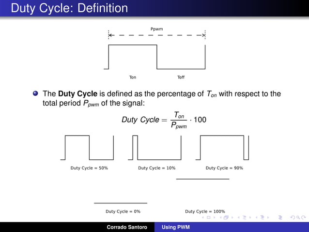 Pulse Width Modulation Signal Generation With Mcus Ppt