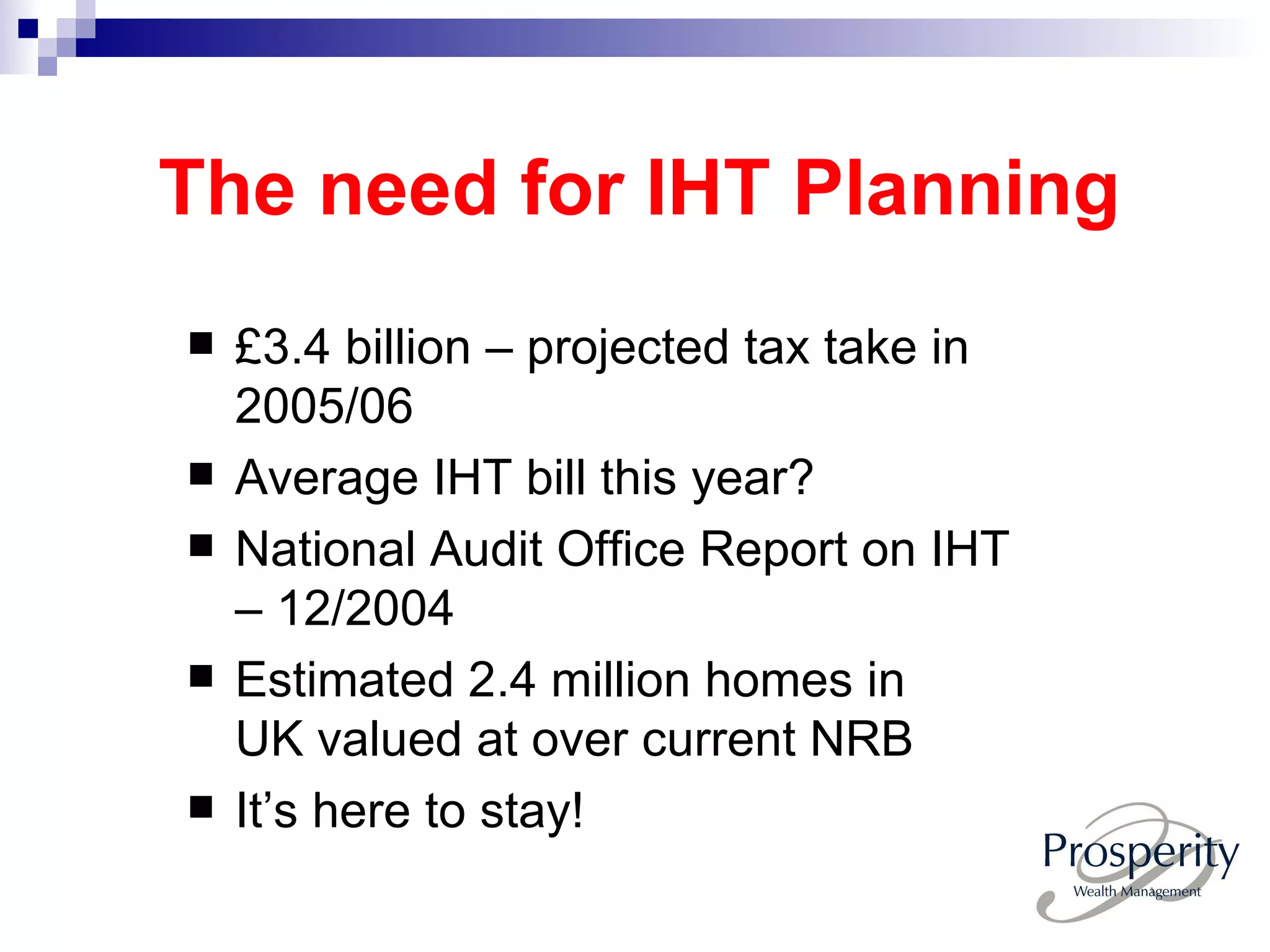 Inheritance Tax Presentation | PPT