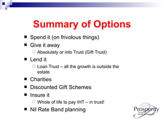 Inheritance Tax Presentation | PPT