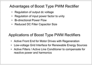 VOC and DPC Control Schemes for Three-Phase Boost Type Pulse Width ...