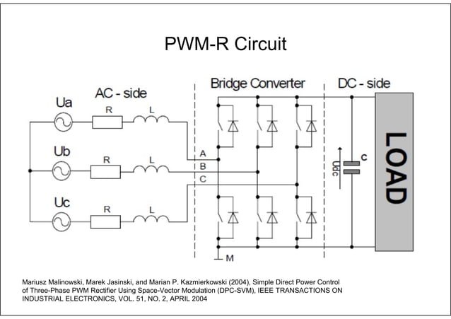 VOC and DPC Control Schemes for Three-Phase Boost Type Pulse Width ...