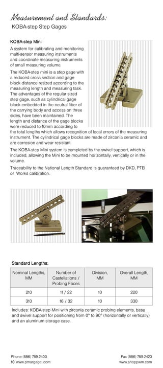 KOBA Step Gage, Artifact | PDF
