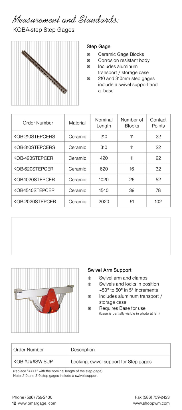 KOBA Step Gage, Artifact | PDF | Physics | Science
