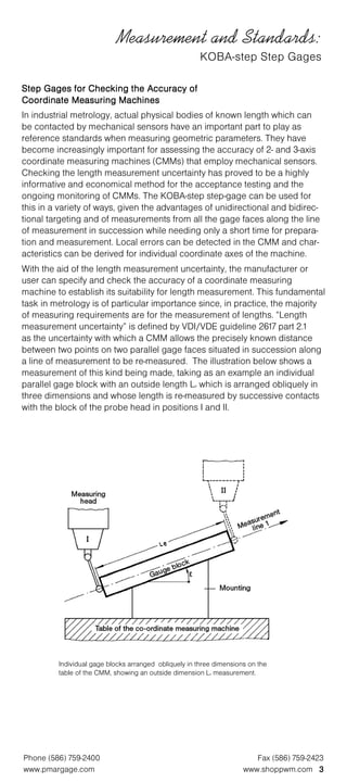 KOBA Step Gage, Artifact | PDF