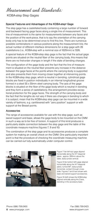 KOBA Step Gage, Artifact | PDF