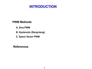 Pwm techniques for converters | PPTX