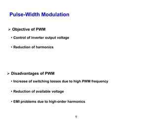 Pwm techniques for converters | PPTX