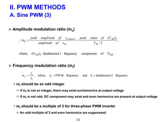 Pwm techniques for converters | PPTX