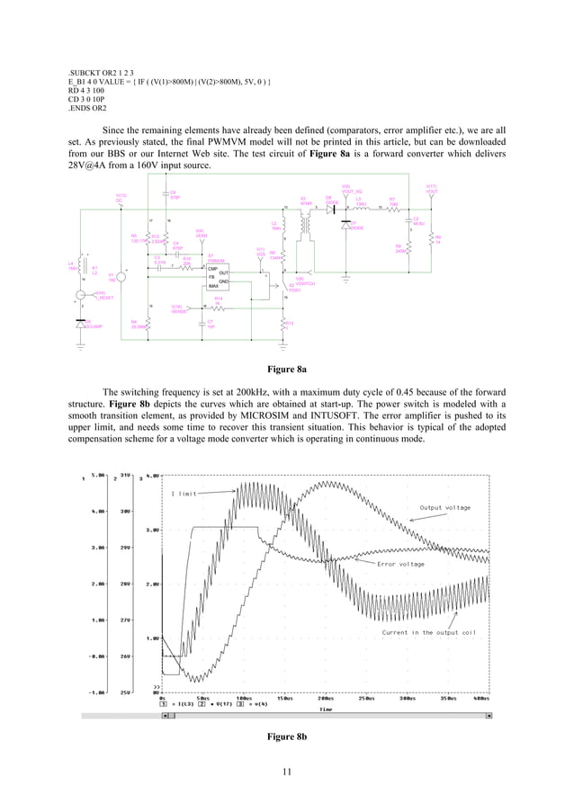 Write your own generic SPICE Power Supplies controller models | PDF