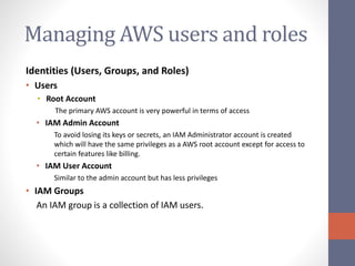 Owning aws infrastructure services | PPT