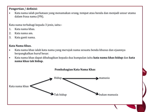 Nota Kata Nama | PPTX
