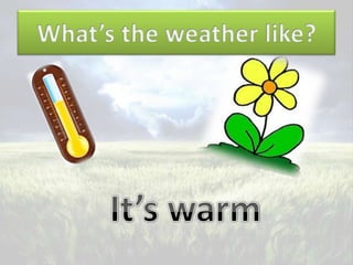 MIFP - PwP - The weather and the seasons | PPT | Free Download