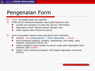 HTML - Form | PPT