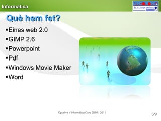 Pwp infor 2n trim | PPT