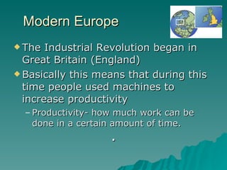 Industrial Revolution 7th Grade | PPT