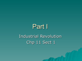 Industrial Revolution Ppt 5th Grade
