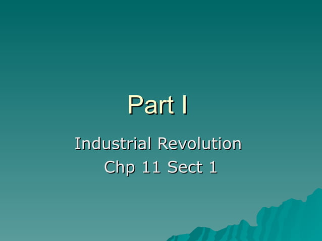 Industrial Revolution 7th Grade | PPT