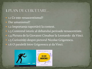 Renastere umanism | PPTX