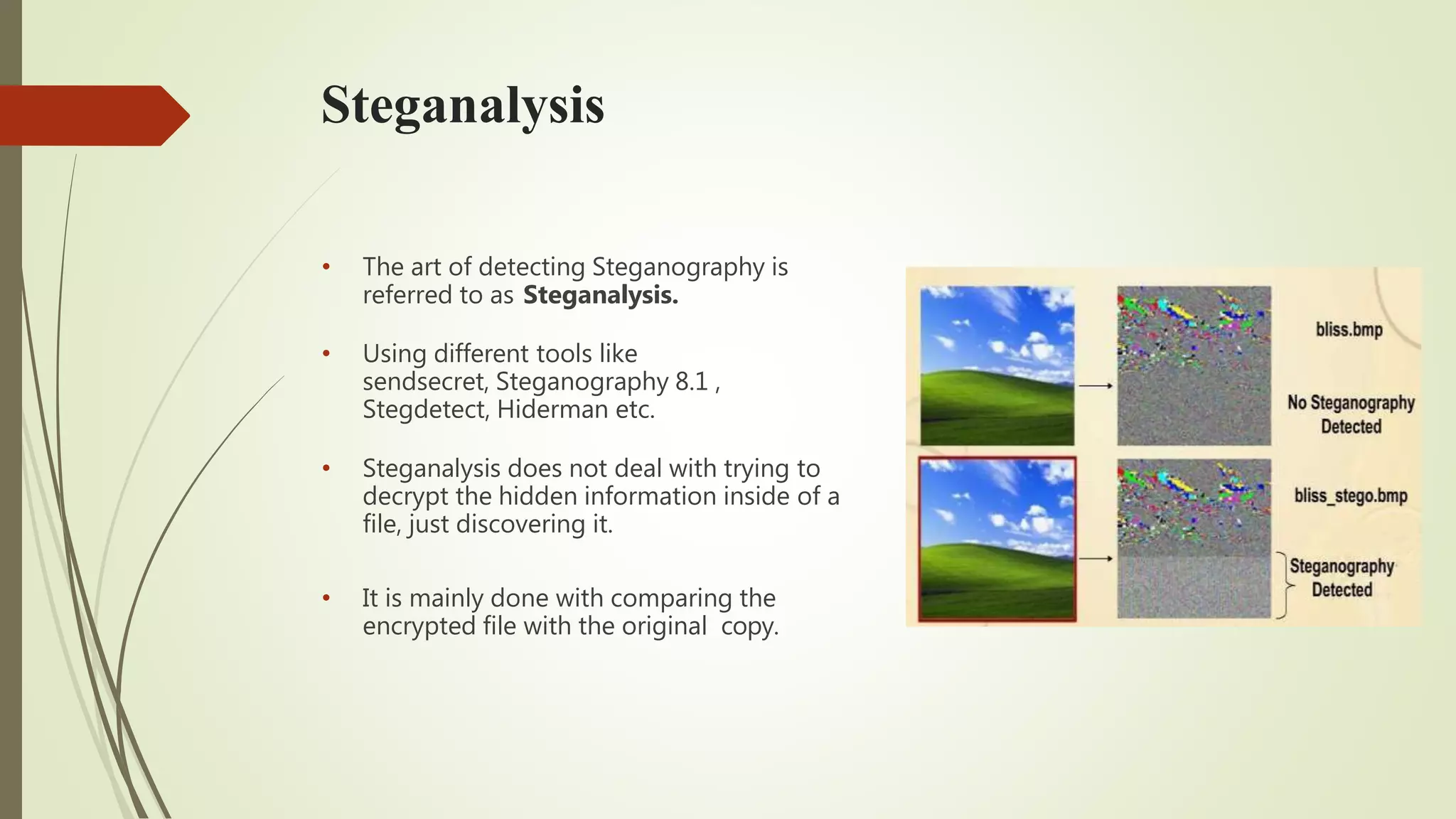 Steganography | PPT