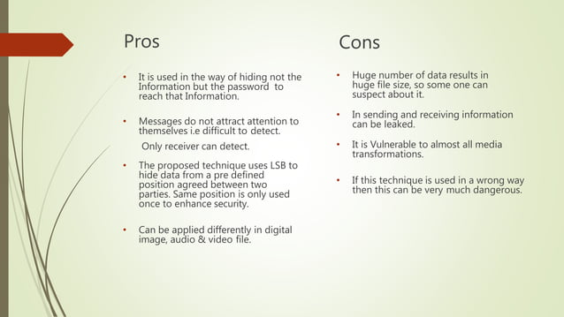 Steganography | PPT